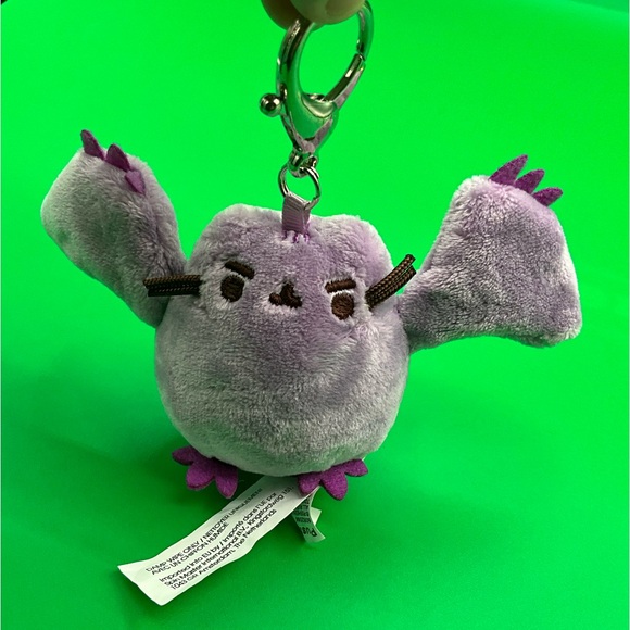 Gund | Other | A Very Cute Gund Small Purple Bat Pusheen Plush Keychain ...